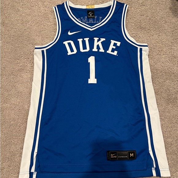 Nike | Shirts | Nike Duke Blue Basketball Jersey | Poshmark